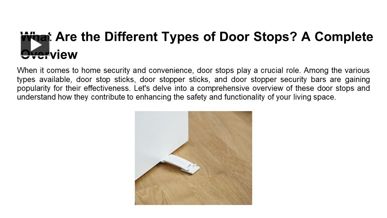 What Are the Different Types of Door Stops? A Complete Overview ...