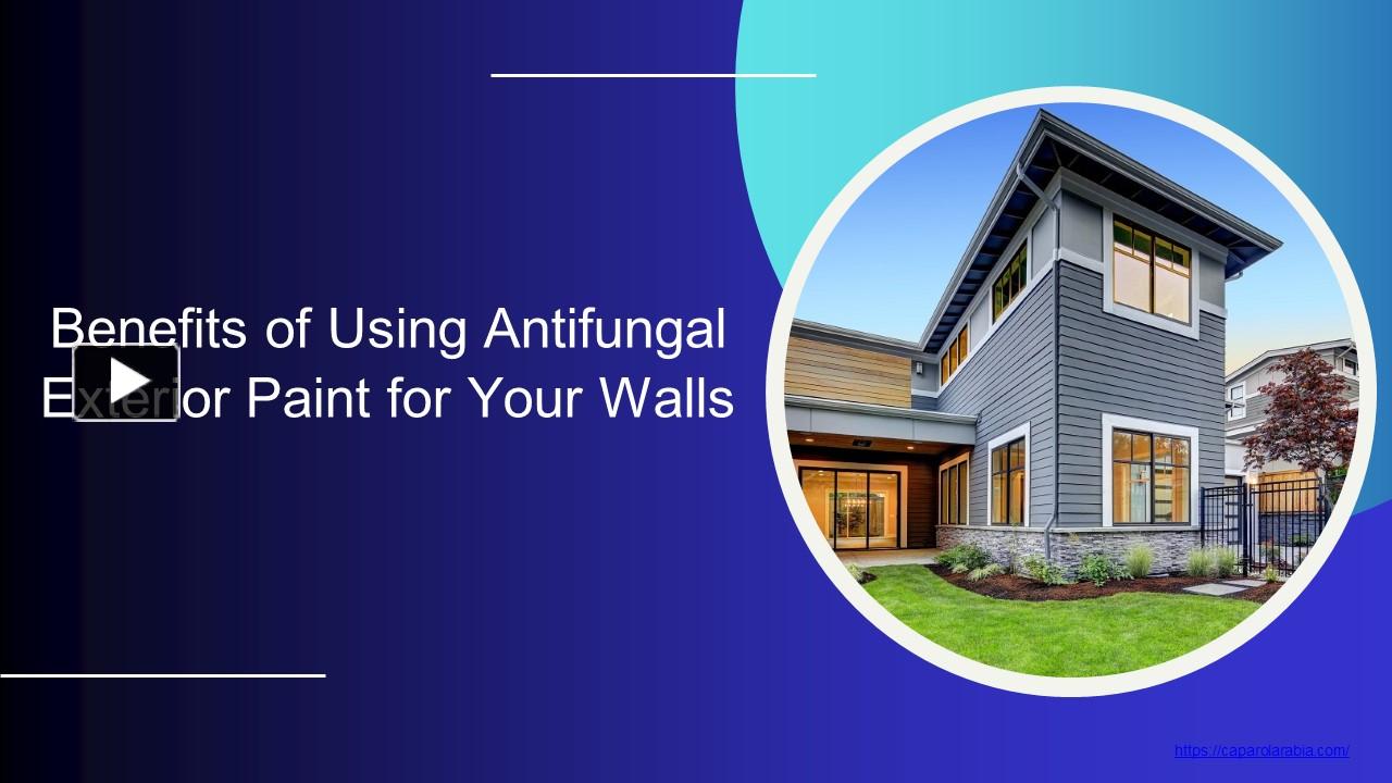 PPT – Benefits of Using Antifungal Exterior Paint for Your Walls ...