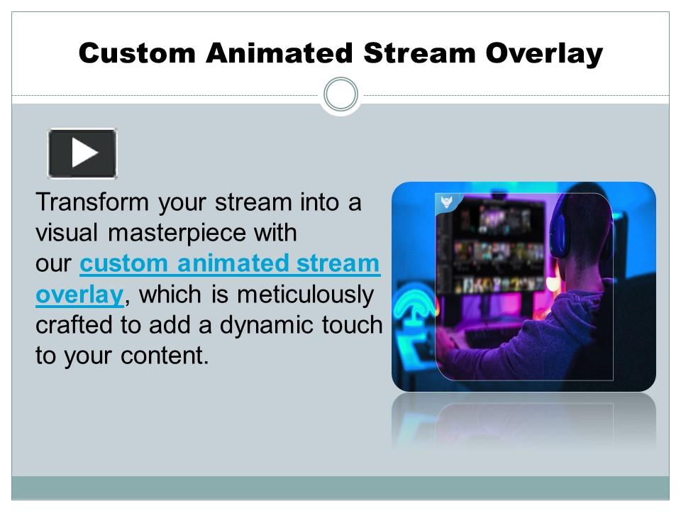 Custom Animated Stream Overlay presentation | free to download