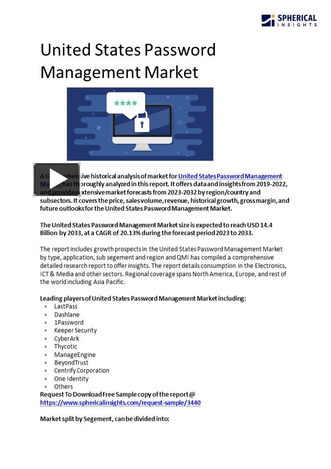 PPT – United States Password Management Market PowerPoint presentation ...