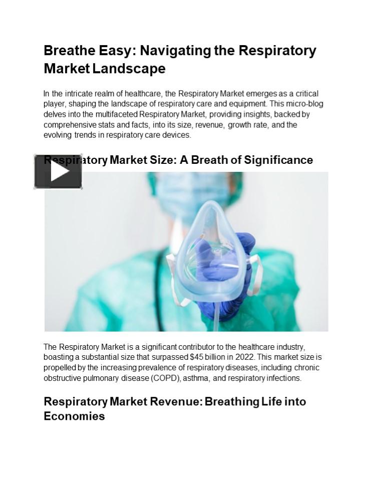 PPT – Insights into Triumphs in the Respiratory Realm PowerPoint ...