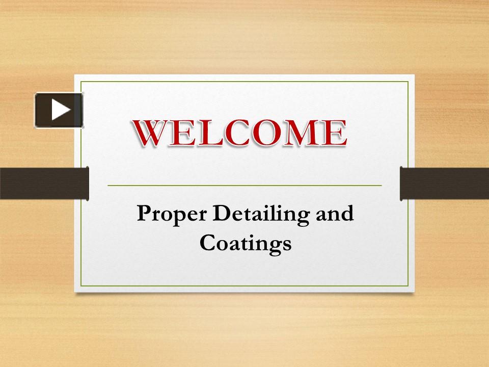 Best Ceramic Coatings in Williams Landing presentation | free to download