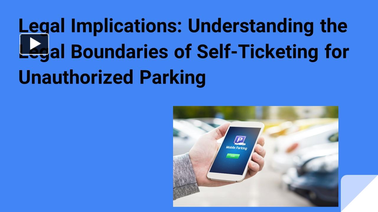 PPT – Self-Ticketing Car Park Management (1) PowerPoint presentation ...