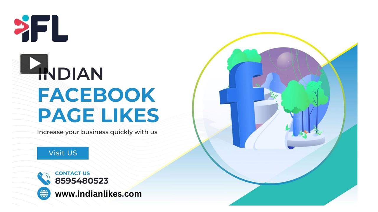 Indian Facebook Page Likes - IndianLikes presentation | free to download