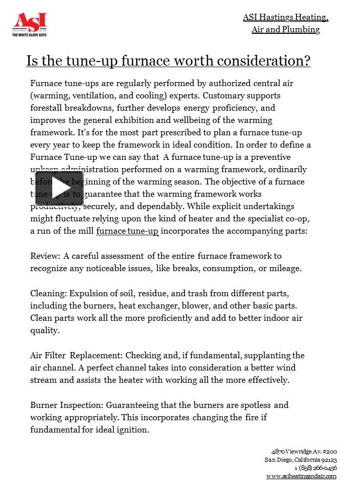 PPT – Is the tune-up furnace worth consideration? PowerPoint ...