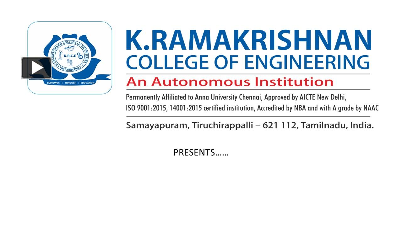 PPT – Best Engineering courses at the best College of Engineering in ...