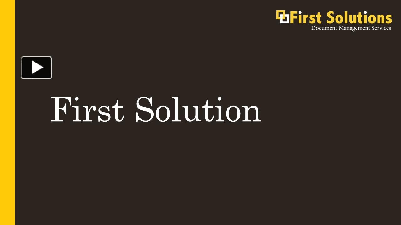 Secure Document Scanning Services Presentation Free To Download