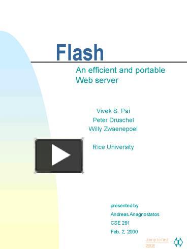 Flash presentation | free to download