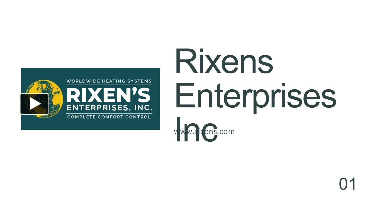 Rixens Enterprises Inc presentation | free to download