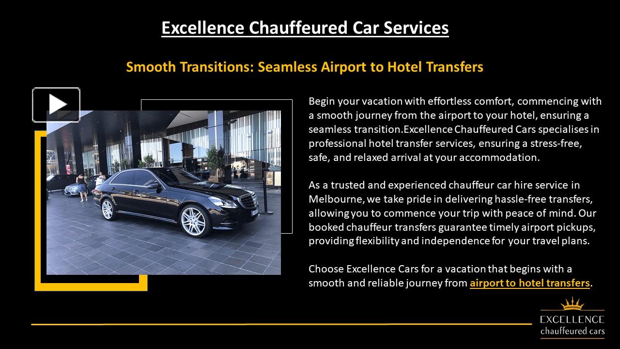 PPT – Excellence Chauffeured Car - Car Rental Services PowerPoint ...