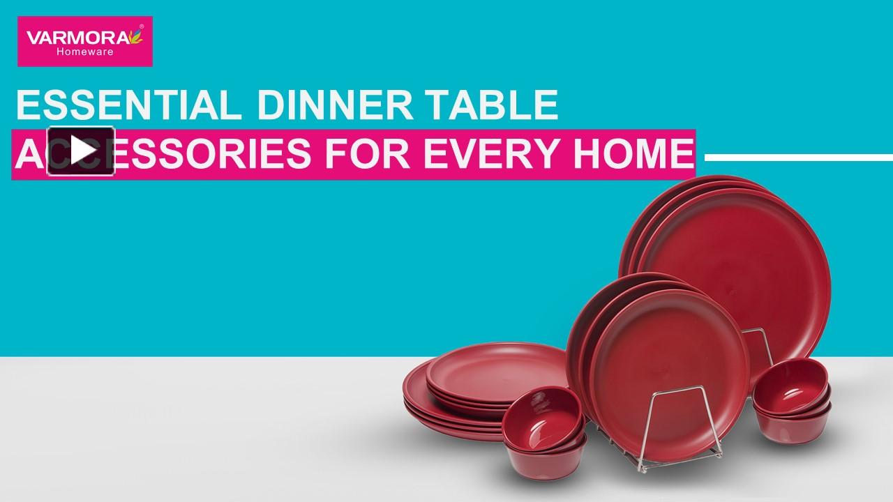 PPT – Essential Dinner Table Accessories for Every Home PowerPoint ...