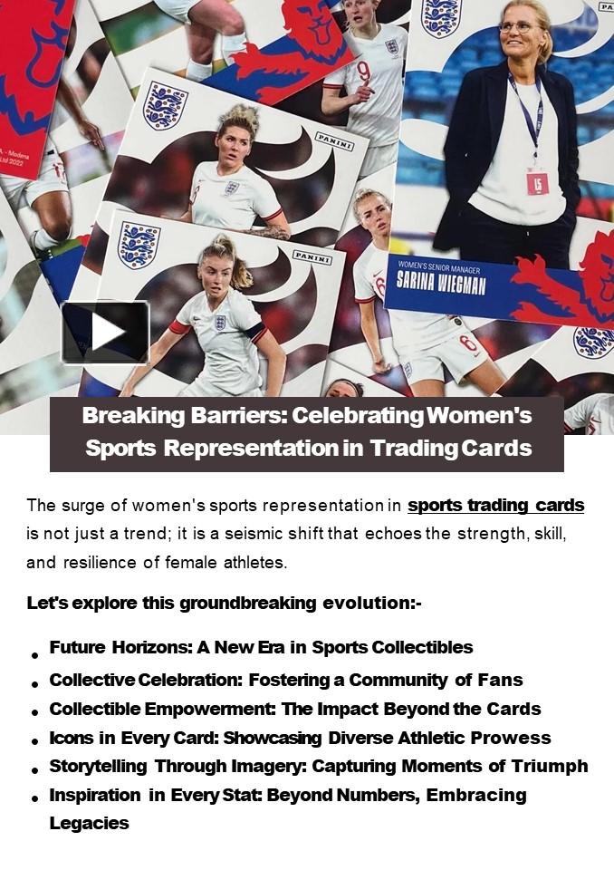 PPT – Breaking Barriers: Celebrating Women's Sports Representation in ...