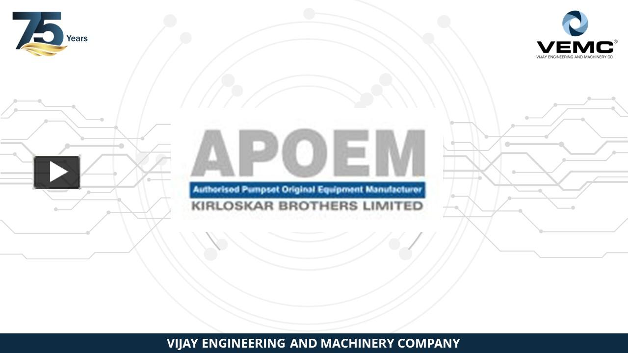 PPT – Masters Distributors of KBL Process Pumps. PowerPoint ...