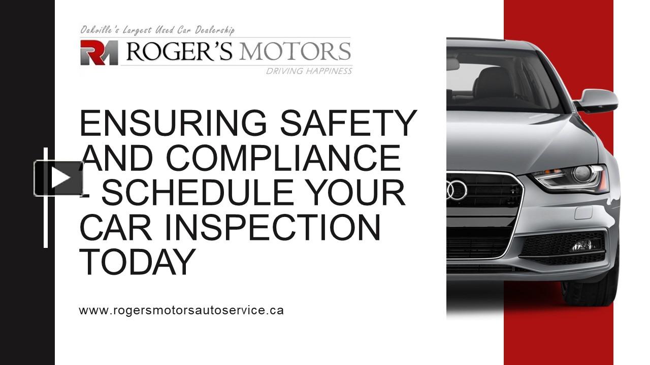 Ensuring Safety and Compliance - Schedule Your Car Inspection Today ...