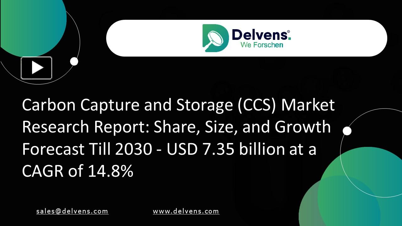 PPT – Carbon Capture and Storage (CCS) Market – Trends Forecast Till ...