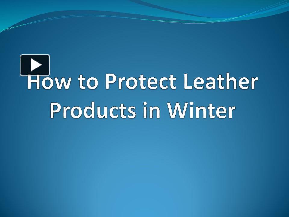 PPT – All luxury Leather Cleaning, repair & Restoration Services ...