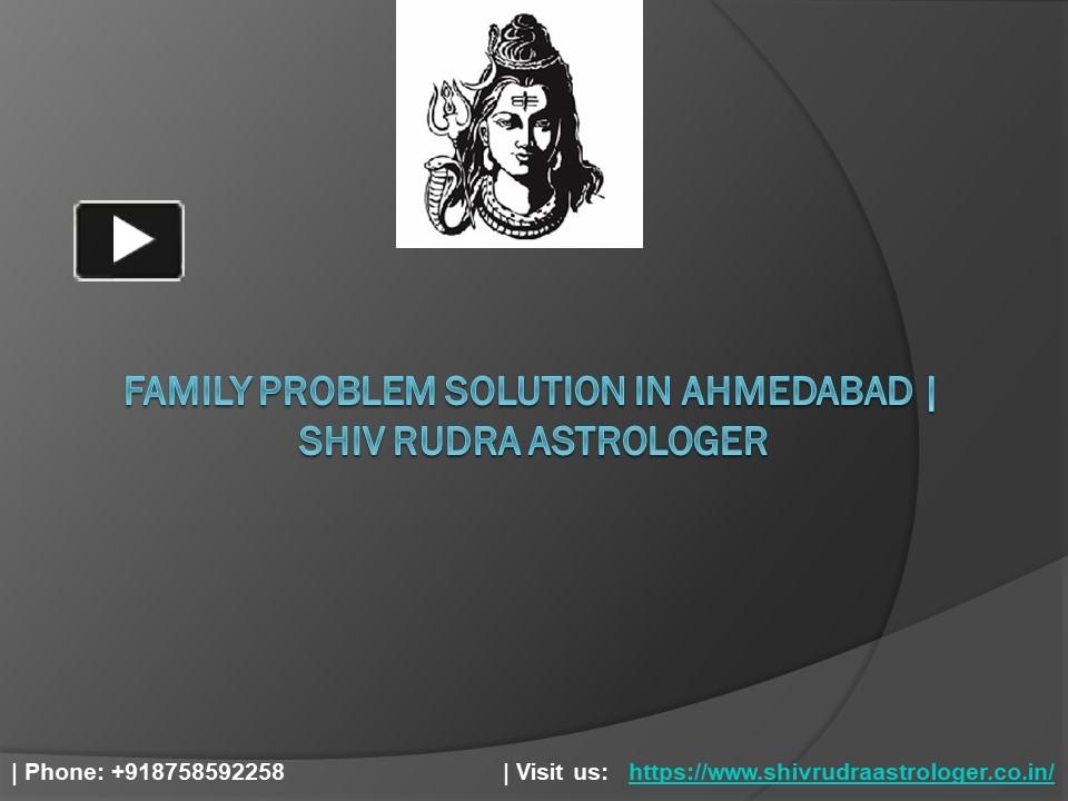 PPT – Family Problem Solution in Ahmedabad | Shiv Rudra Astrologer ...