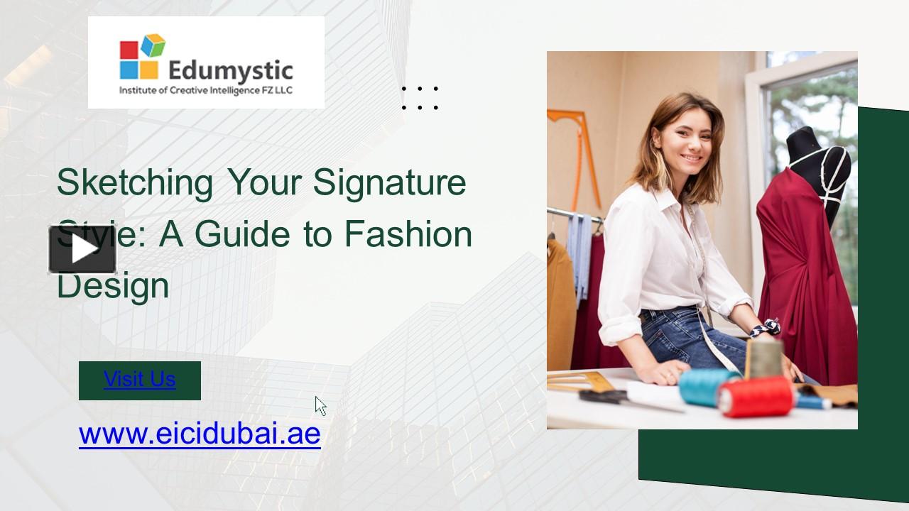 PPT – Sketching Your Signature Style: A Guide to Fashion Design ...