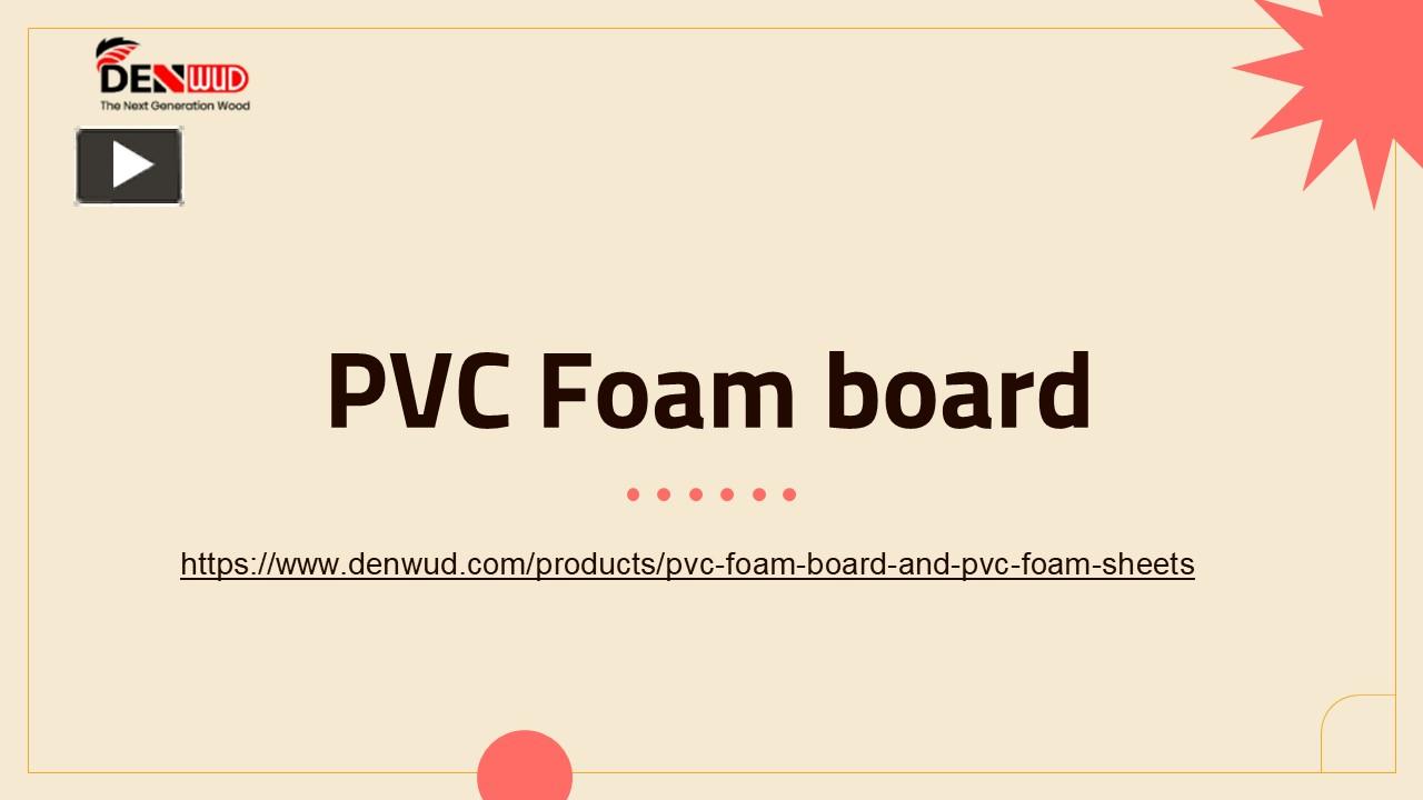 PVC Foam Boards presentation | free to download