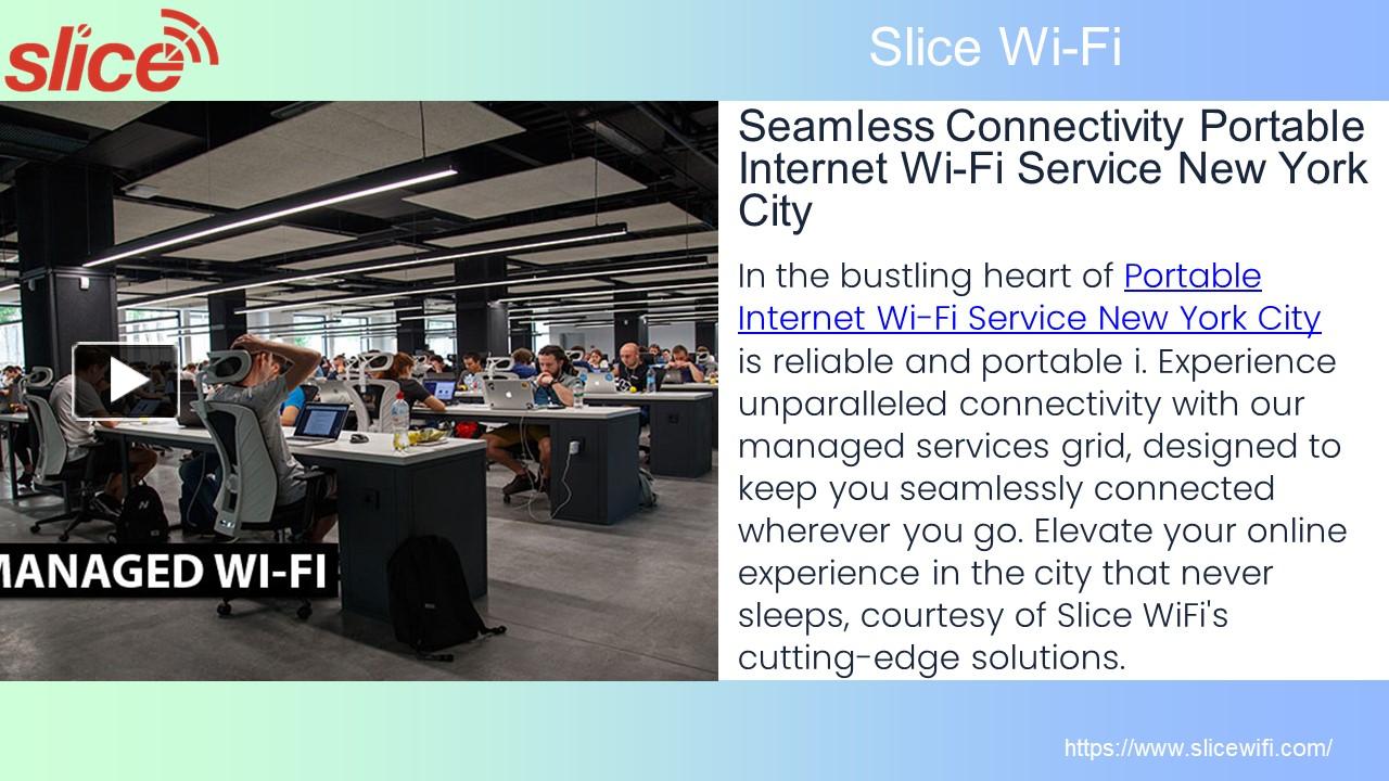 PPT – Seamless Connectivity Portable Internet Wi-Fi Service New York ...