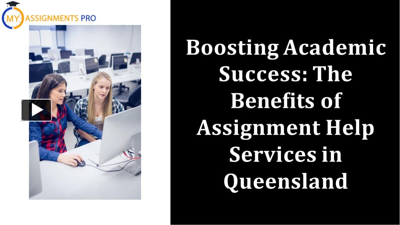 Unlock Academic Excellence: Find Reliable Assignment Help in Queensland ...