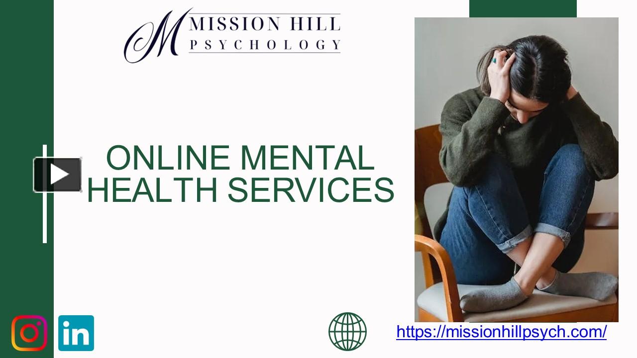 PPT – Transforming Lives Virtually: Online Mental Health Services (1 ...