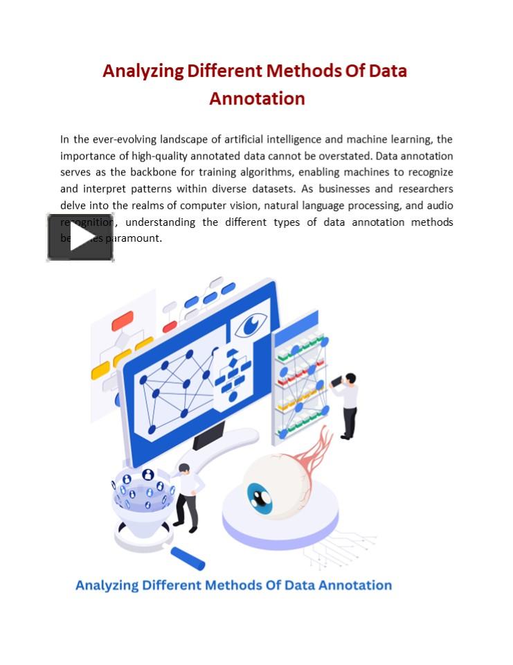 Analyzing Different Methods Of Data Annotation presentation | free to ...
