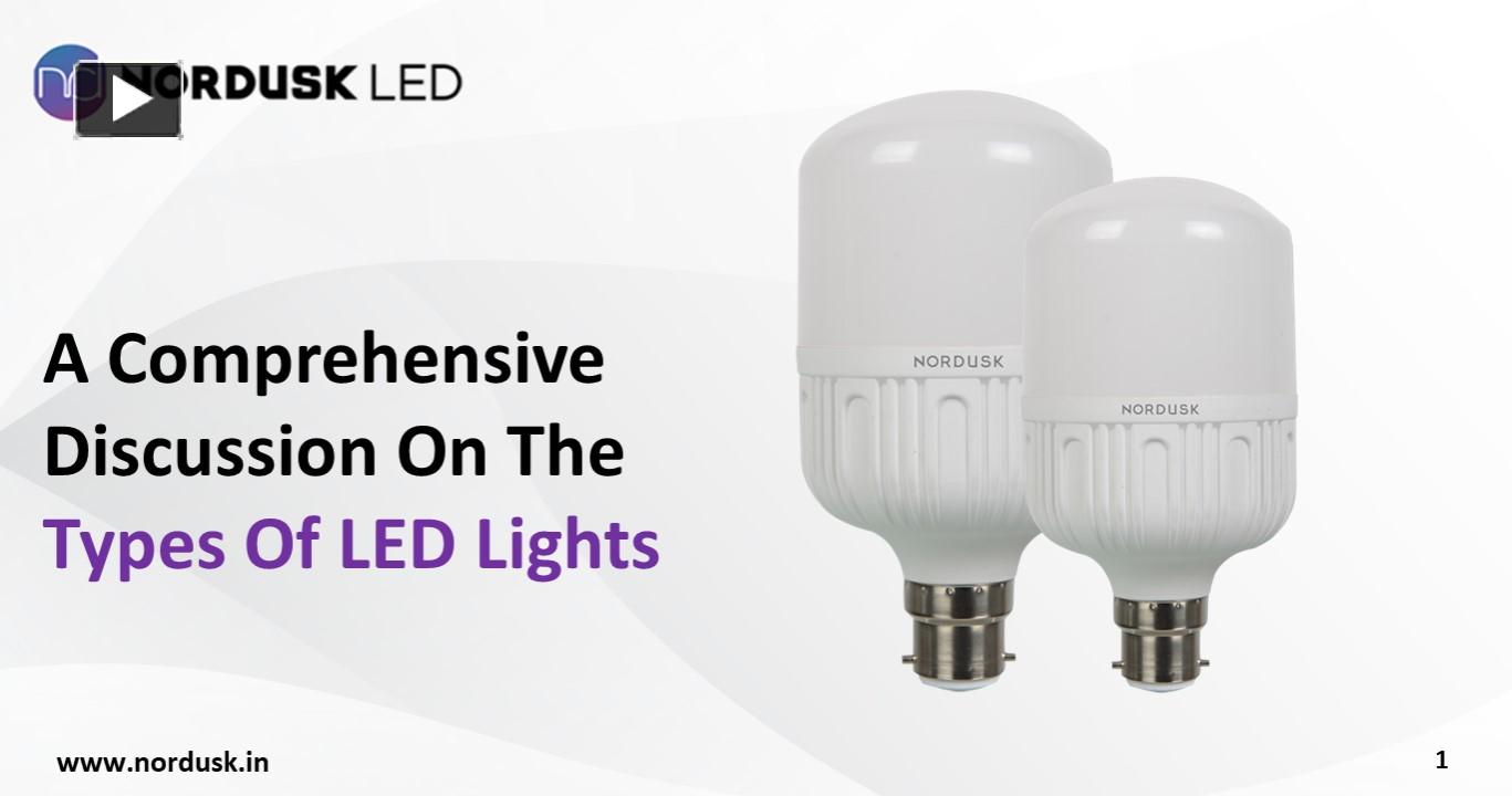 PPT – A Comprehensive Discussion On The Types Of LED Lights PowerPoint ...