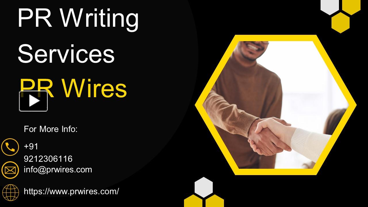 PPT – PR Writing Services PowerPoint presentation | free to download ...