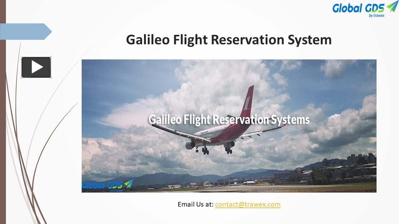 Galileo Flight Reservation System presentation | free to download