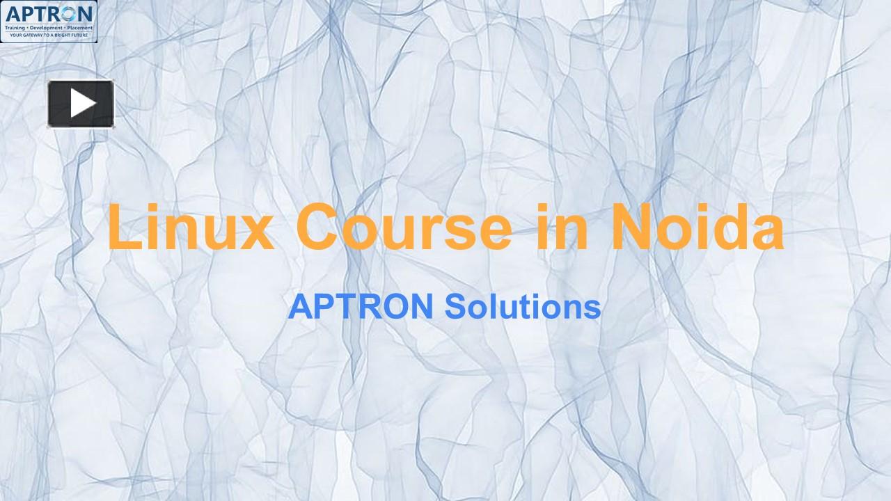 PPT – Linux Course in Noida PowerPoint presentation | free to download ...