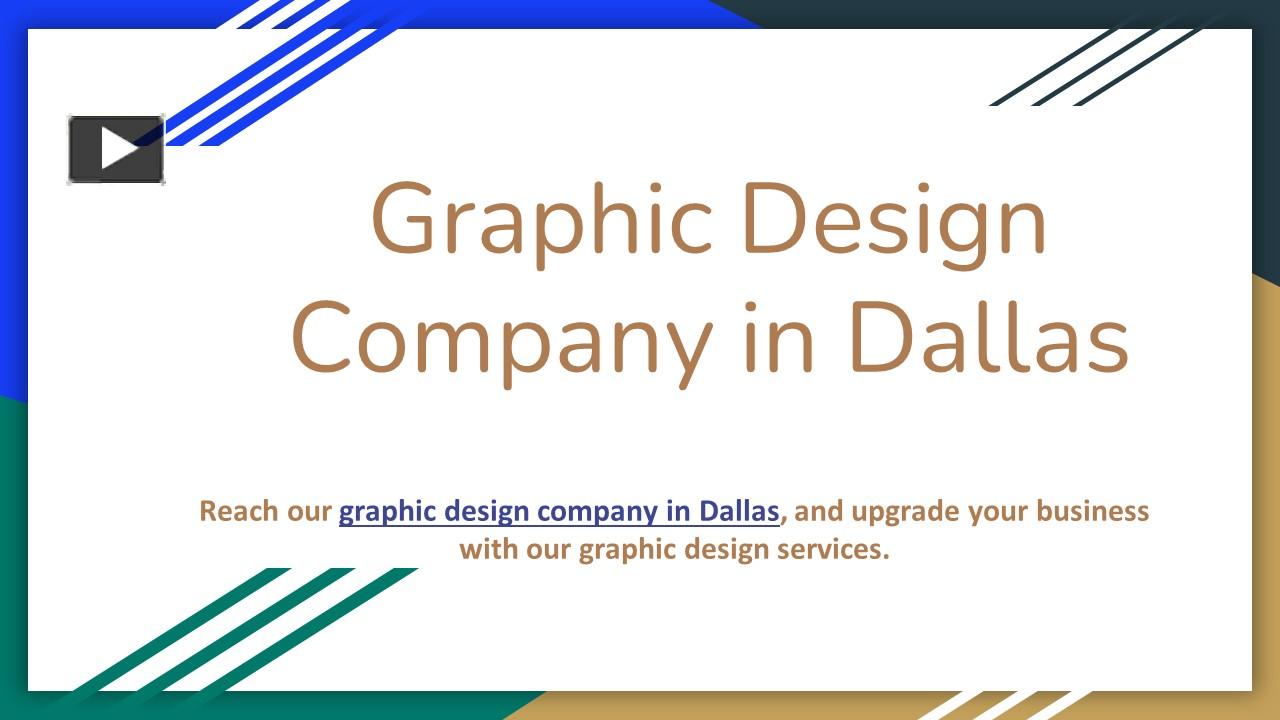 PPT – Find the best graphic design company in Dallas PowerPoint ...