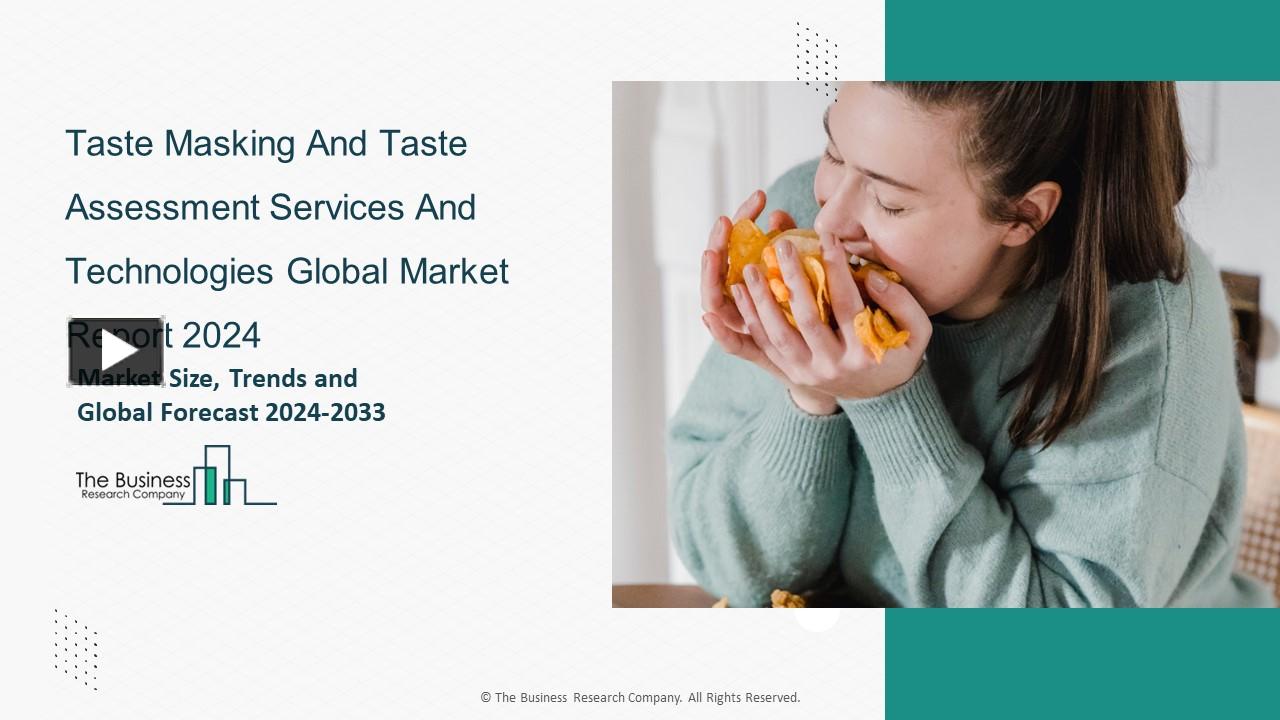 PPT – Taste Masking And Taste Assessment Services And Technologies ...