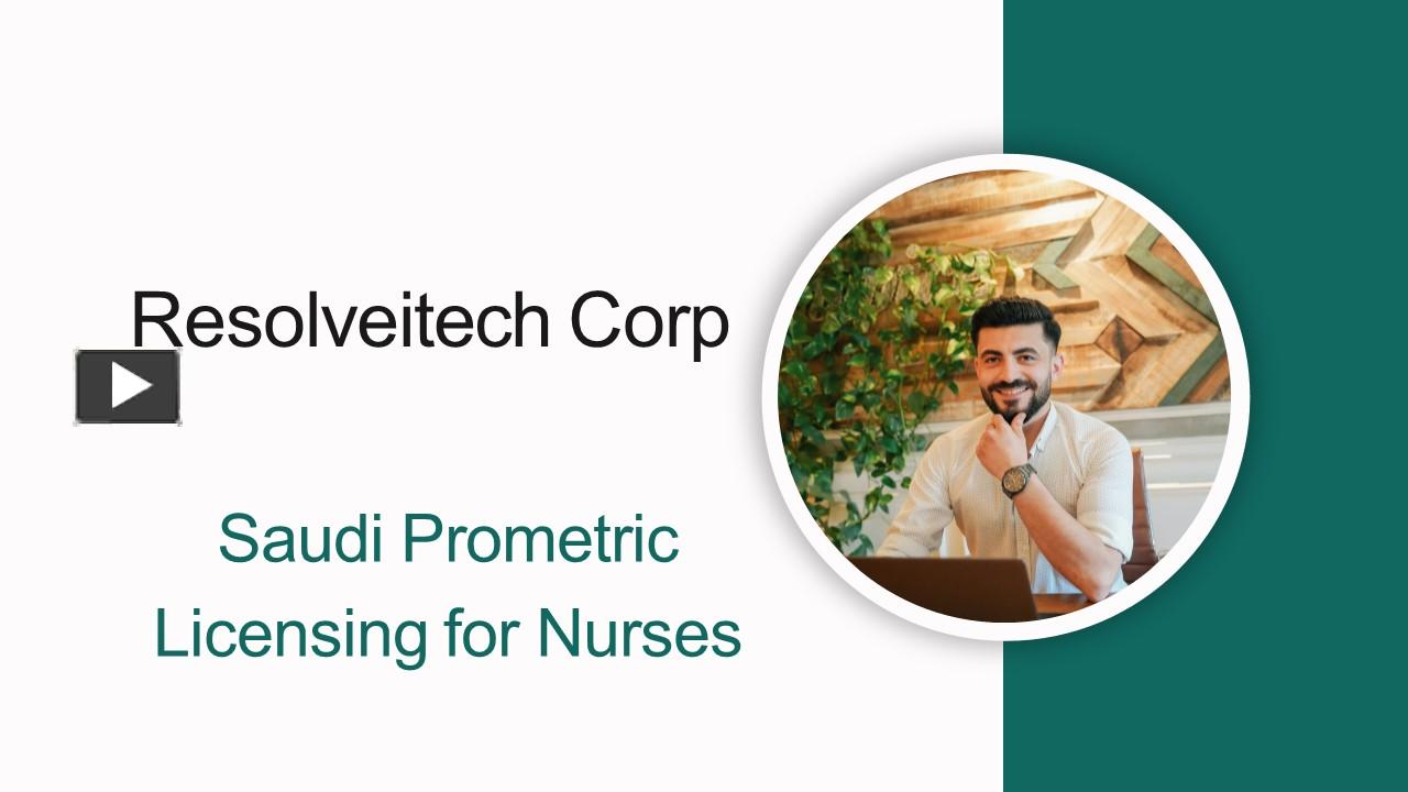 PPT – Saudi Prometric Licensing for Nurses PowerPoint presentation ...