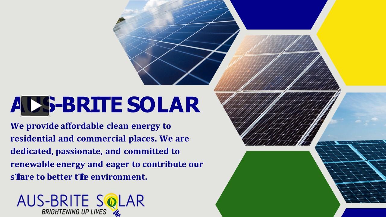 PPT – Understanding benefits of solar panels nsw - Aus Brite Solar ...