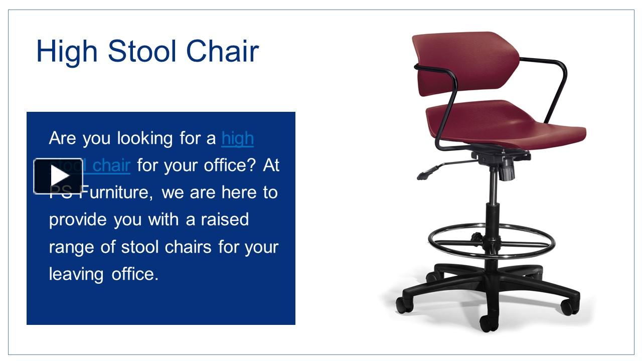 PPT – High Stool Chair PowerPoint presentation | free to download - id ...