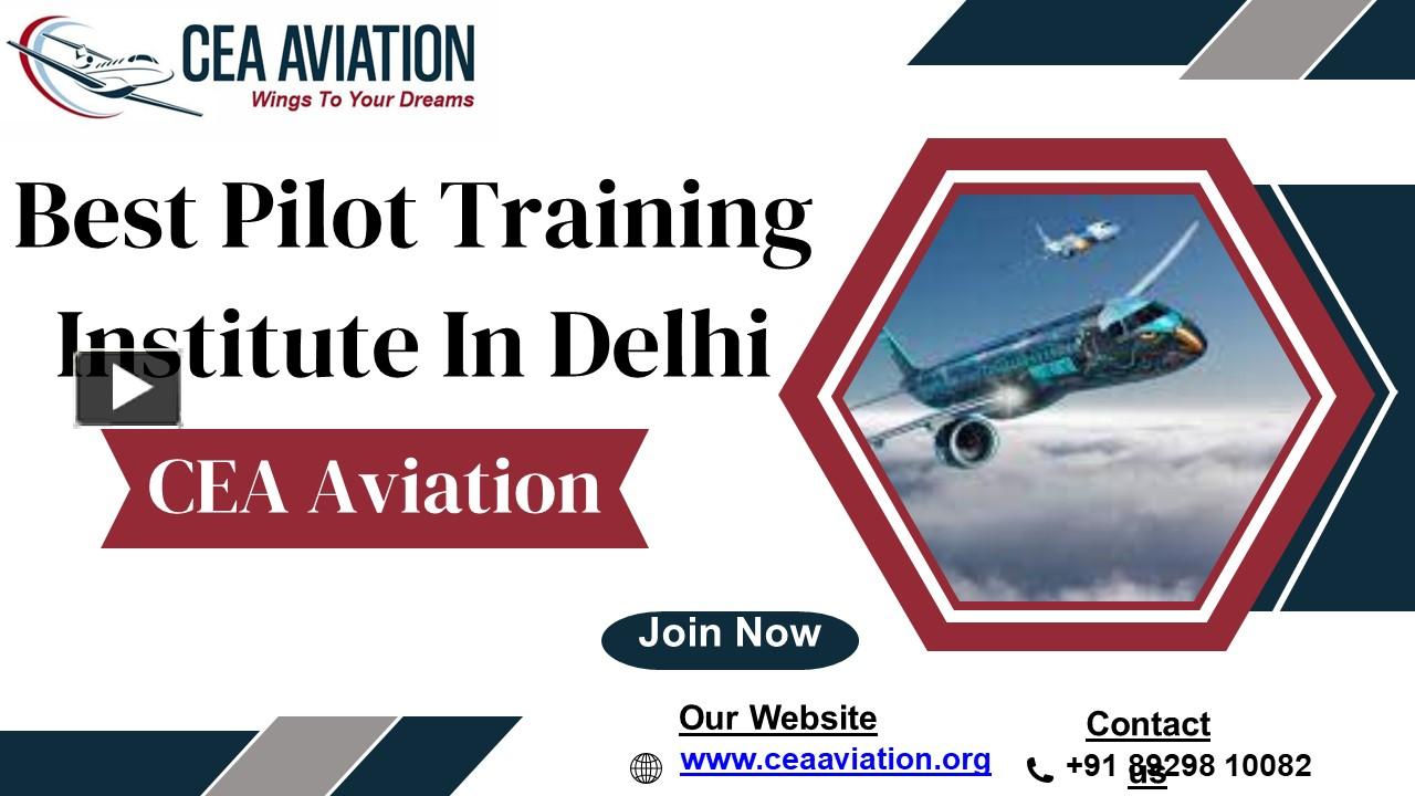 PPT – Best Pilot Training Institute in Delhi. PowerPoint presentation ...