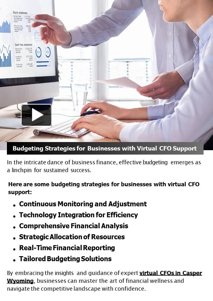 PPT – Budgeting Strategies for Businesses with Virtual CFO Support ...
