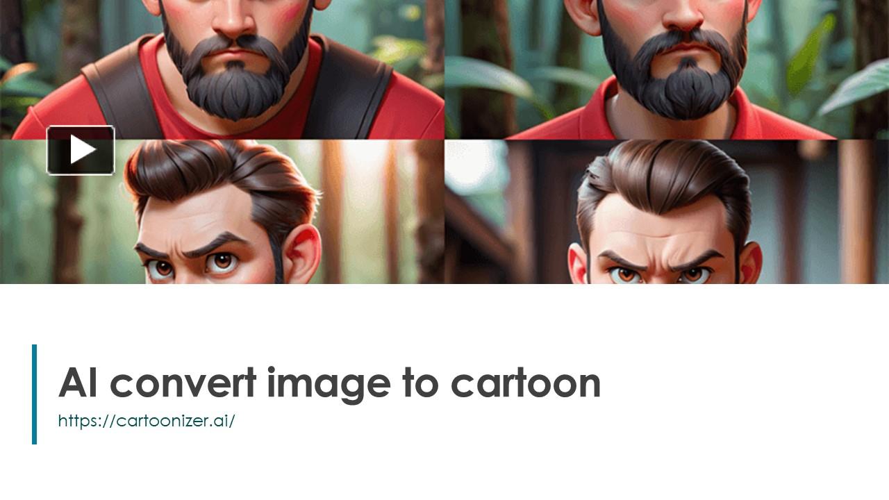 PPT – AI convert image to cartoon PowerPoint presentation | free to ...