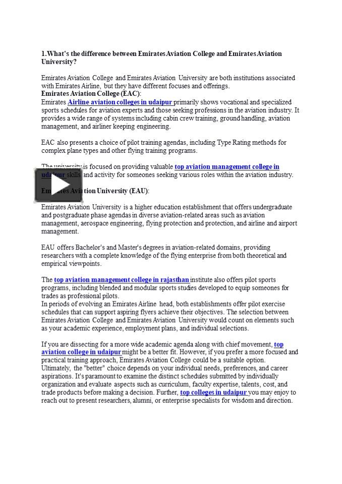 PPT – cruise management course in udaipur PowerPoint presentation ...