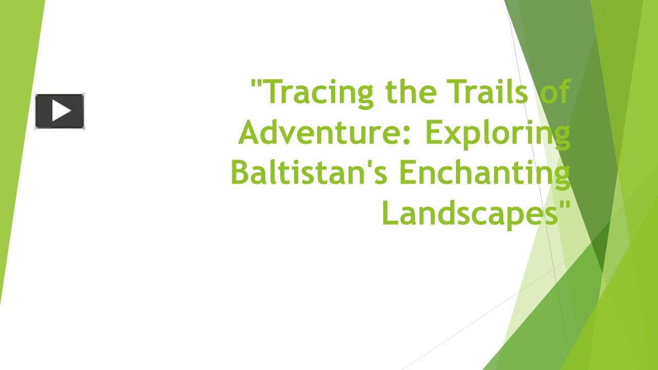 PPT – treks and tours PowerPoint presentation | free to download - id ...