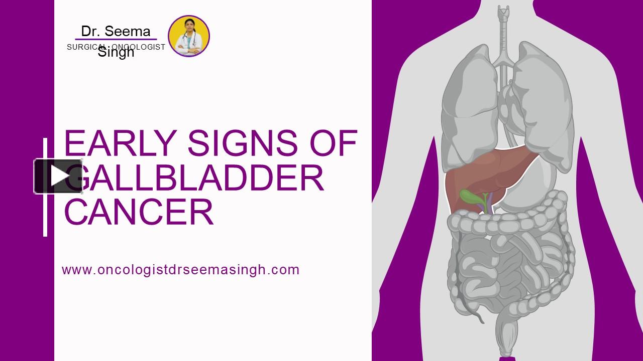 PPT – Early Signs of Gallbladder Cancer PowerPoint presentation | free ...