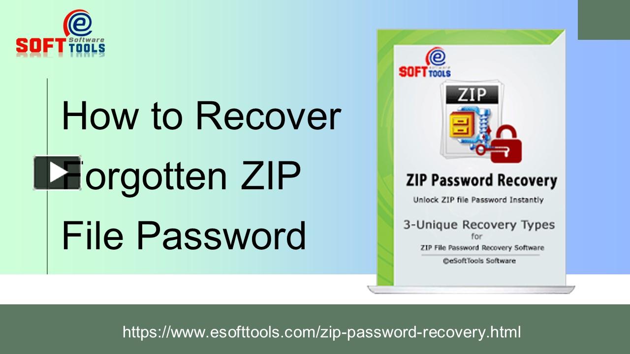 PPT – How to Recover Forgotten ZIP File Password PowerPoint ...