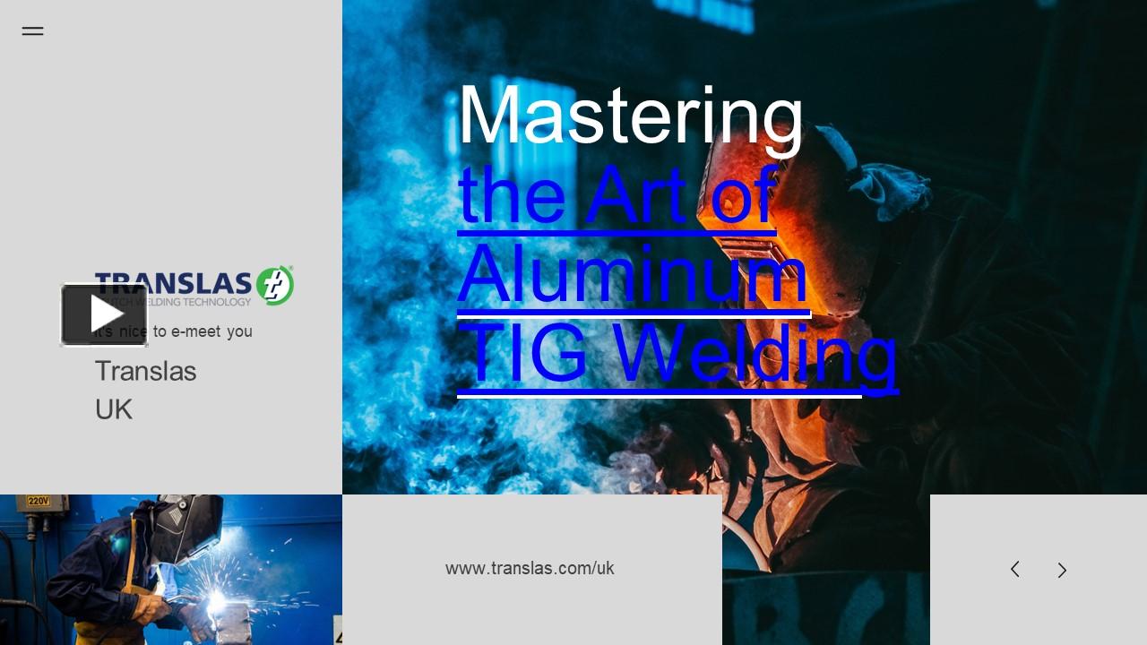 PPT – Aluminium TIG Welder by Translas PowerPoint presentation | free ...
