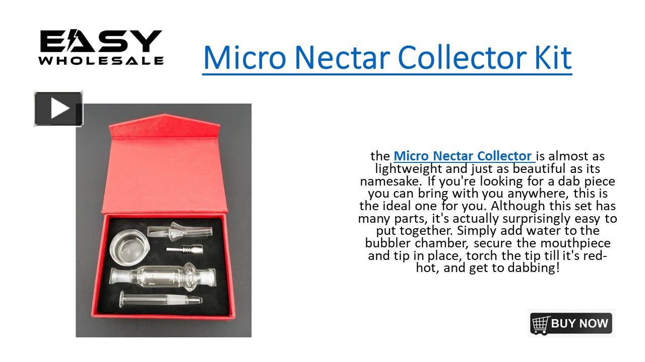 PPT – Micro Nectar Collector Kit PowerPoint presentation | free to ...