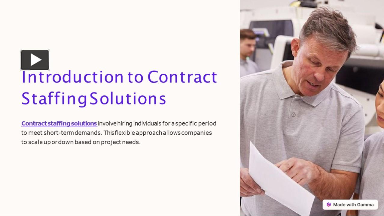 PPT – Workforce staffing service - contract staffing software ...