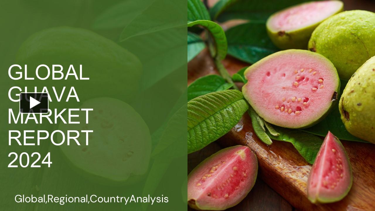Guava Market Report 2024 presentation | free to download