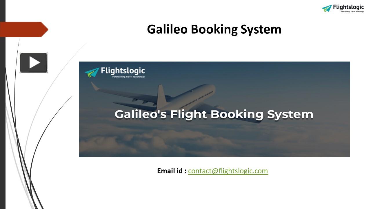 PPT – Galileo Booking System (1) PowerPoint presentation | free to ...