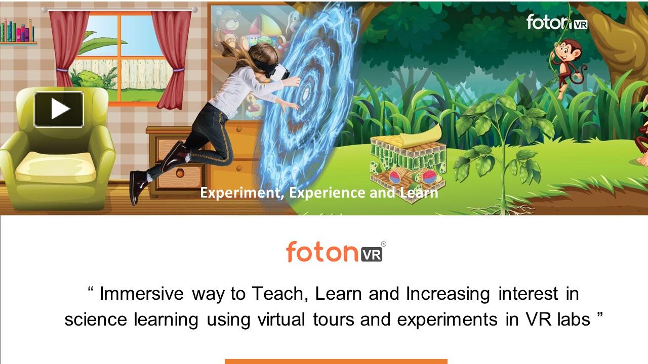 Fotonvr's VR Lab Solution for Revolutionizing School Education (2 ...