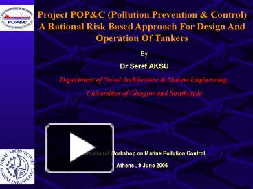 SHAPING SHIP SAFETY: THE FACE OF THE FUTURE presentation | free to view